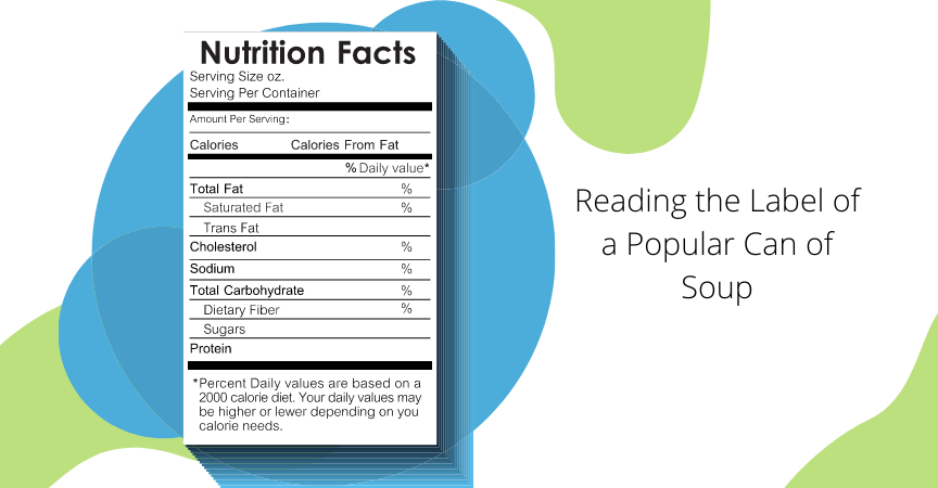 How many calories is in a whole can of soup?