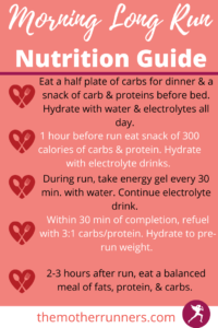 How many calories should I eat a day on a long run?