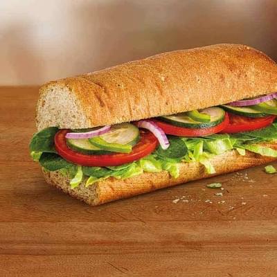 How many carbs are in a Subway 6 inch veggie sub?