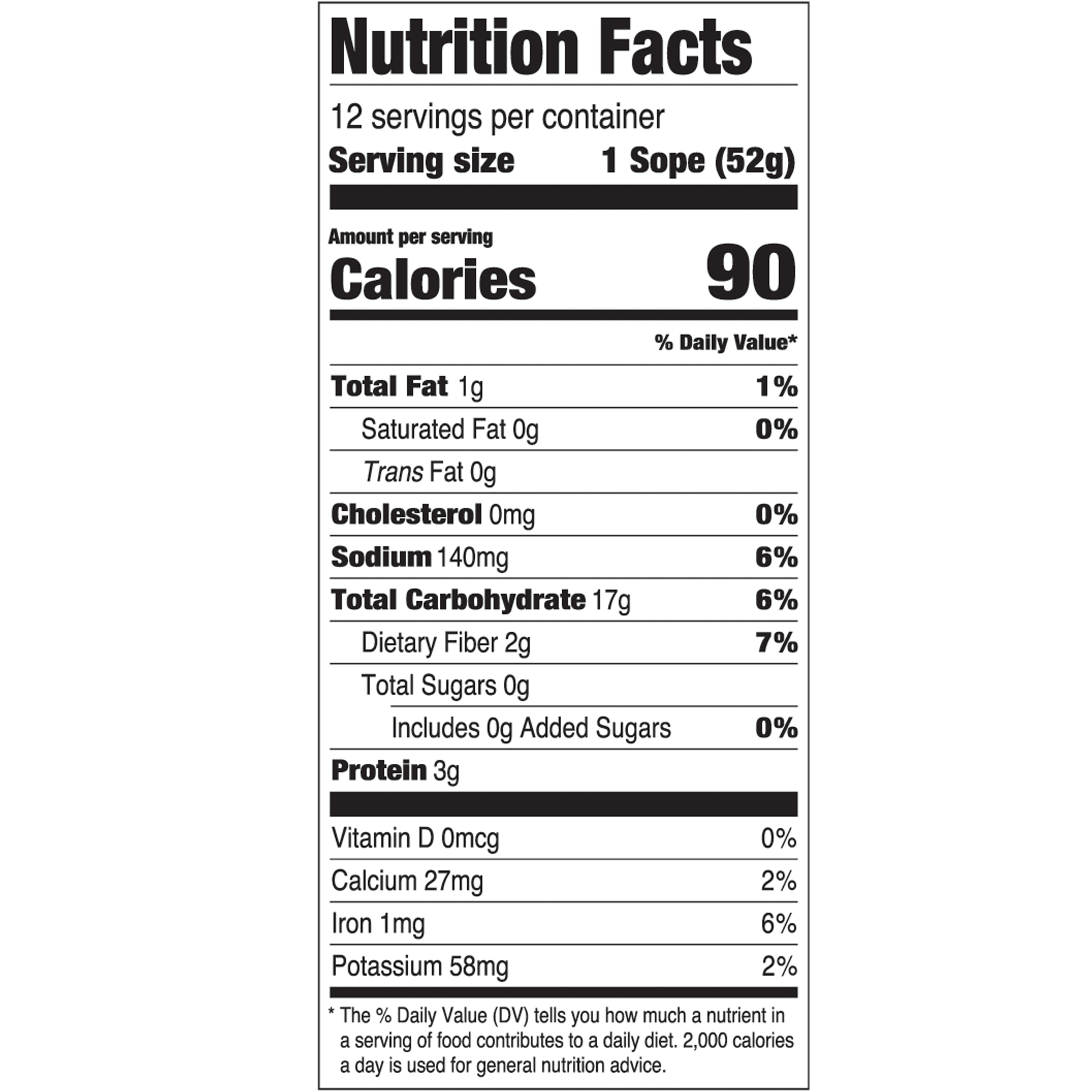 How many carbs are in Mexican sopes?