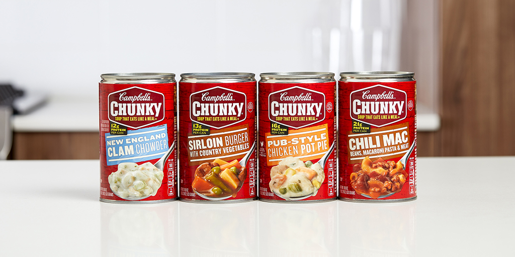 How many Chunky soups are there?
