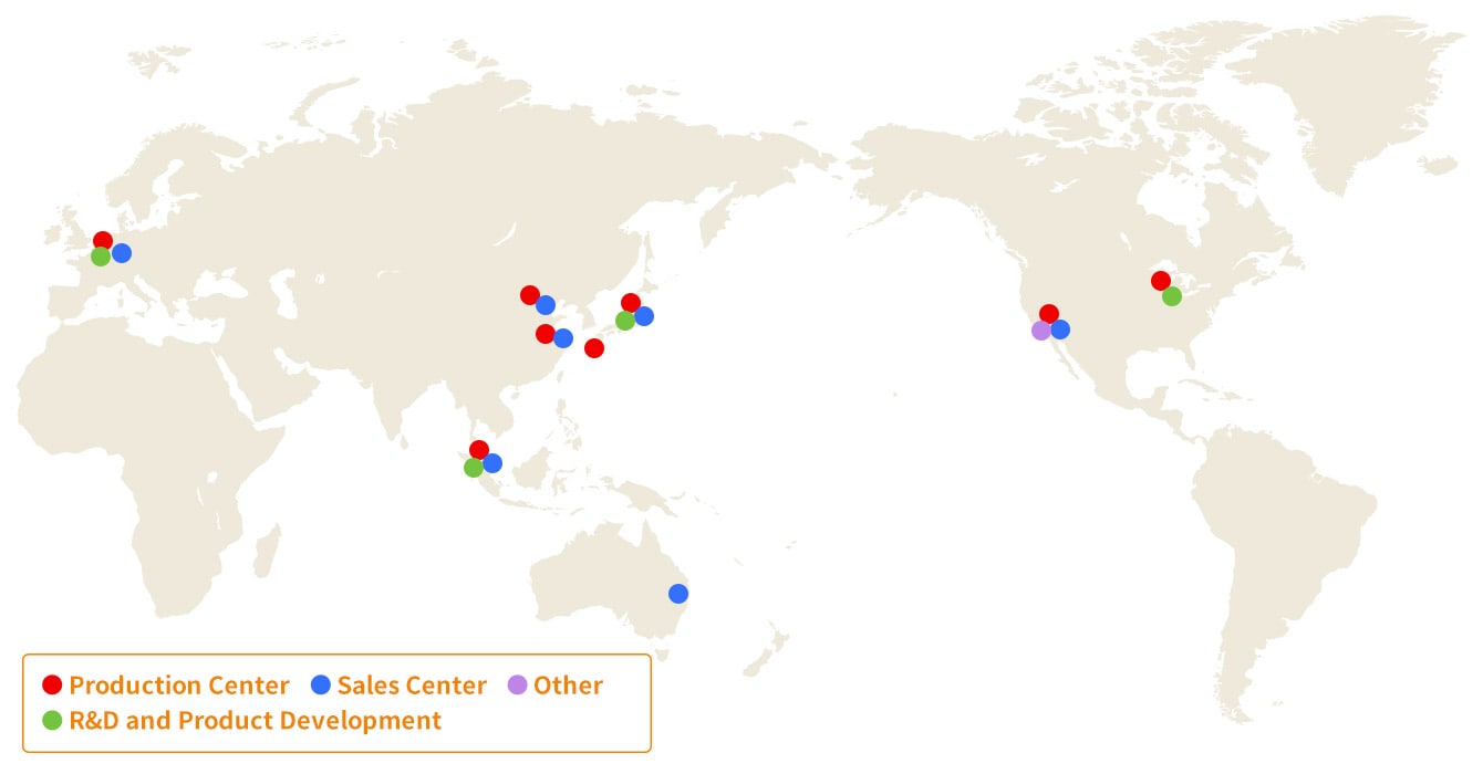 How many countries use soy sauce?