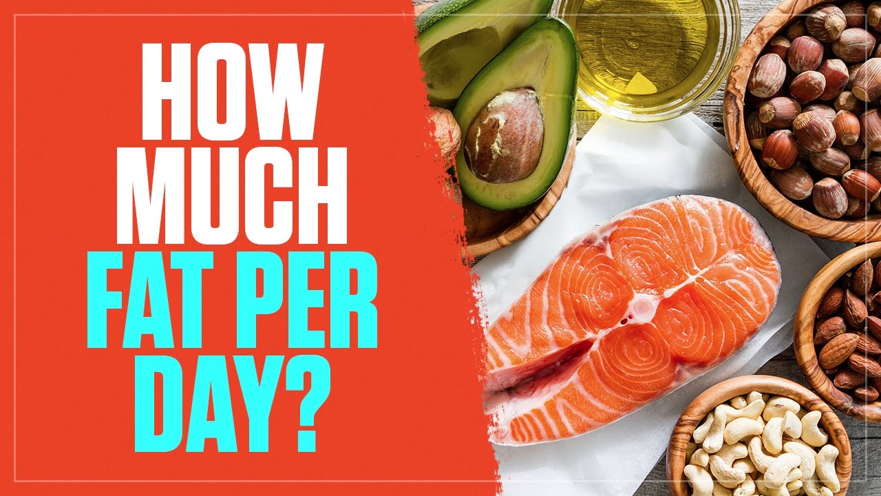 How many grams of fat should an athlete eat per day?