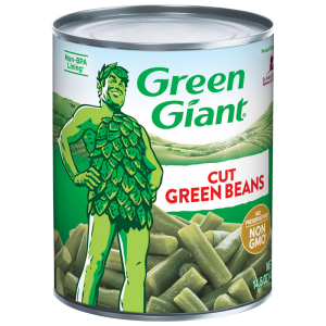 How many green beans in a 14.5 oz can?