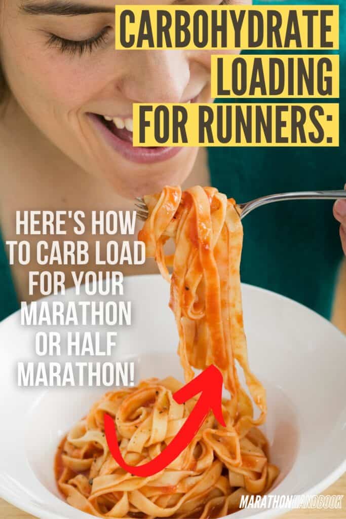 How many hours before a race should you carb load?