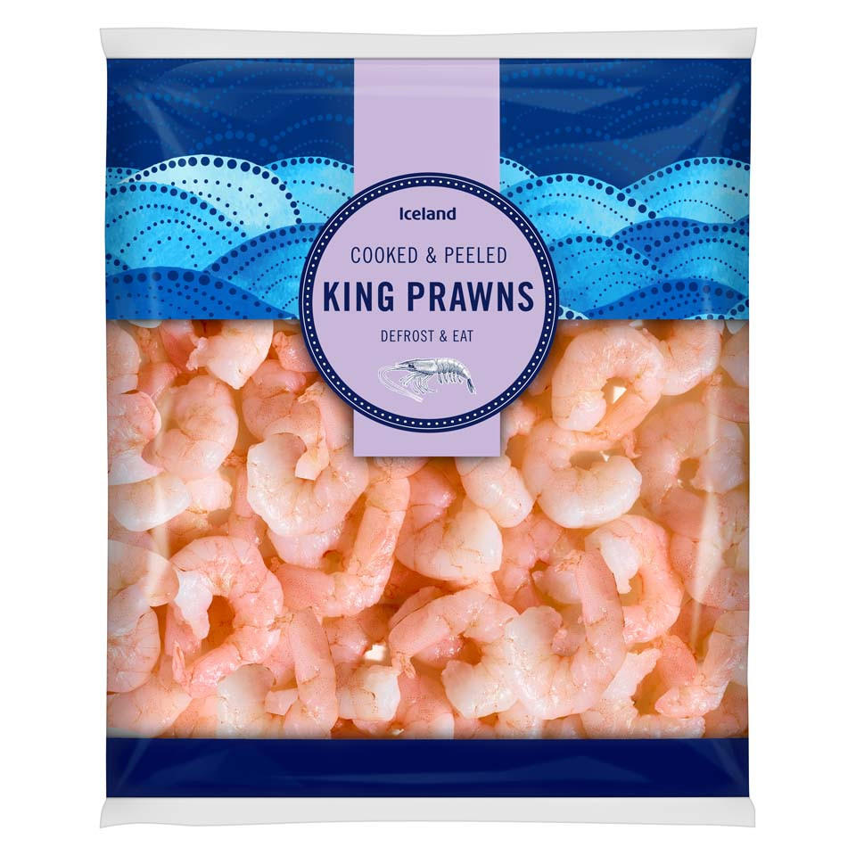 How many king prawns are in a bag?