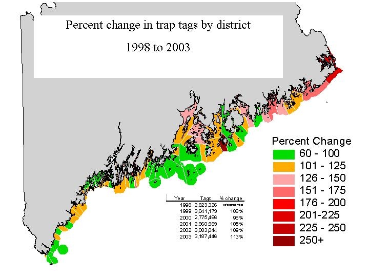 How many lobster traps can you legally have in Maine?