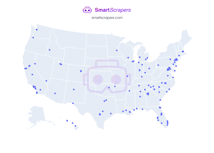 How many locations does Ruth's Chris Steakhouse have?