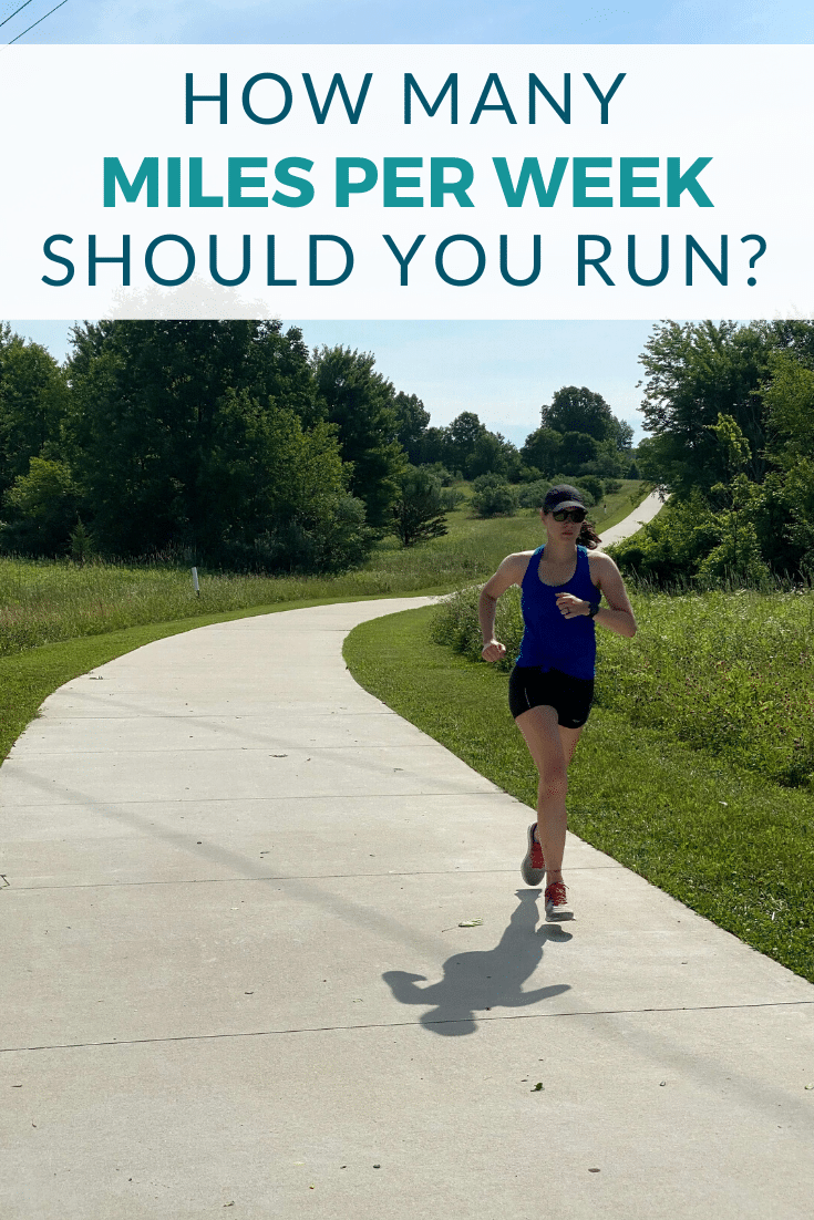 How many miles is healthy to run weekly?