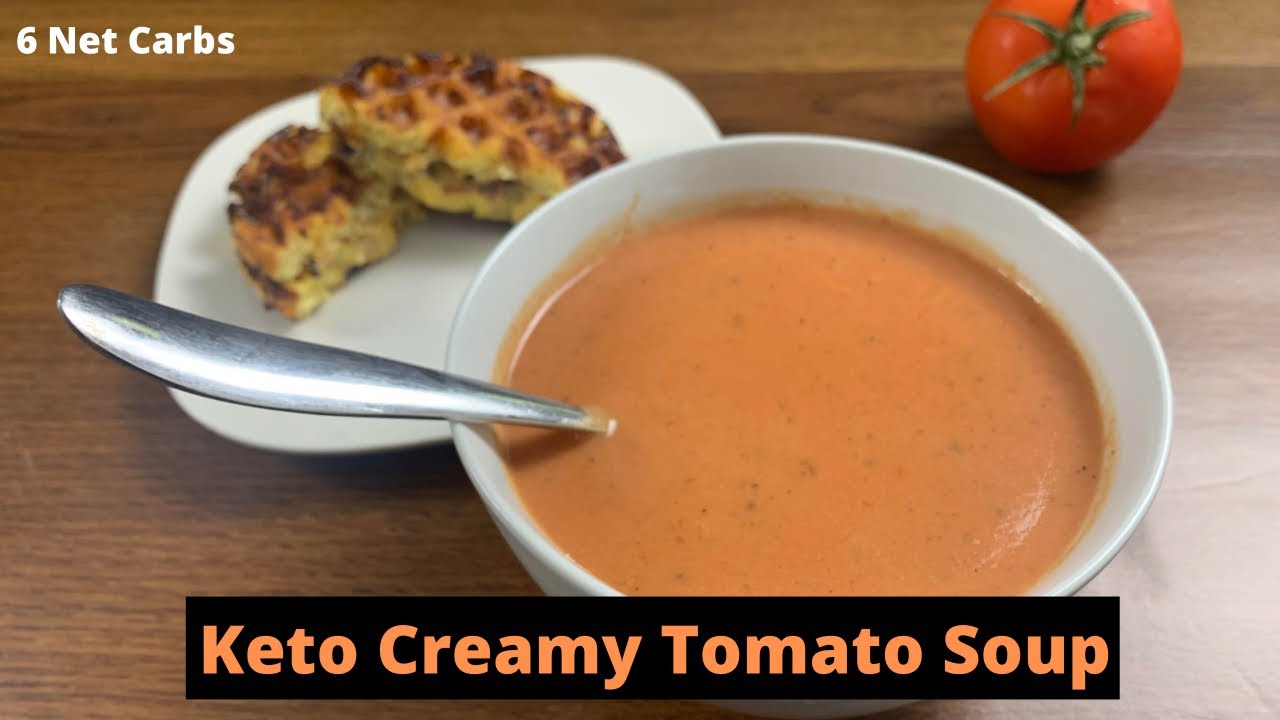 How many net carbs are in a cup of tomato soup?