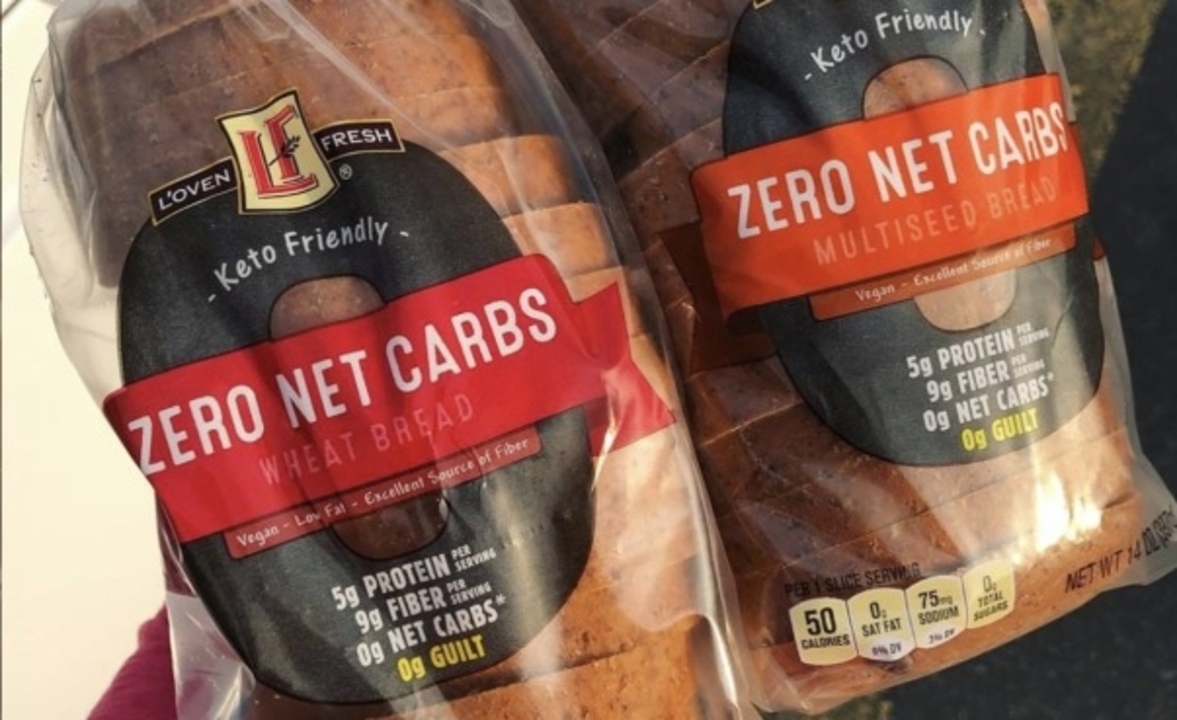 How many net carbs are in bread?