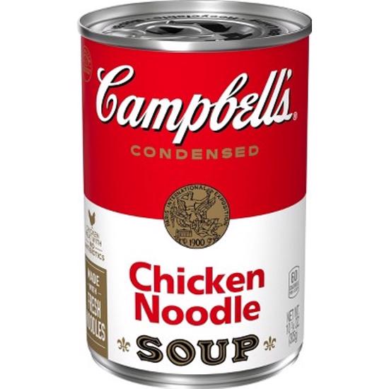 How many net carbs are in Campbell's chicken noodle soup?