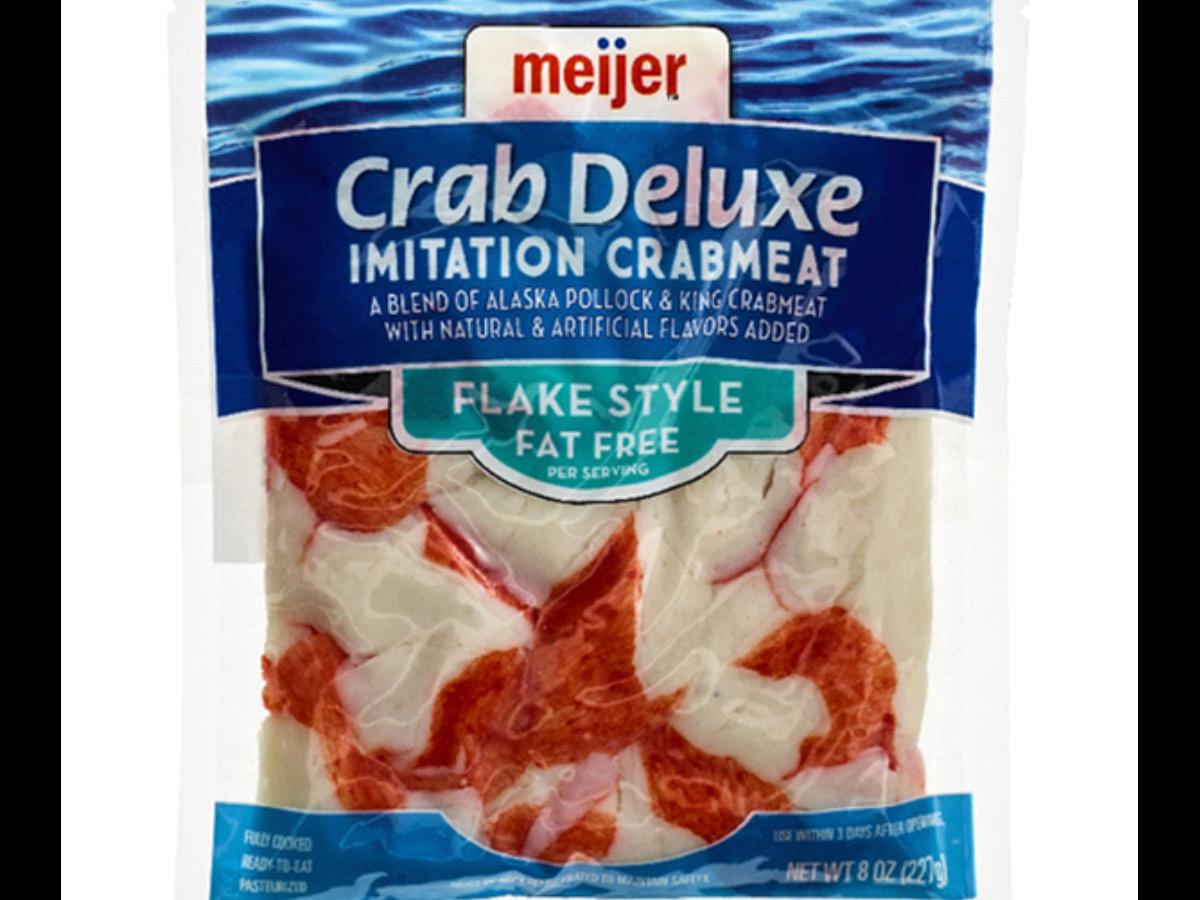 How many net carbs are in crab meat?