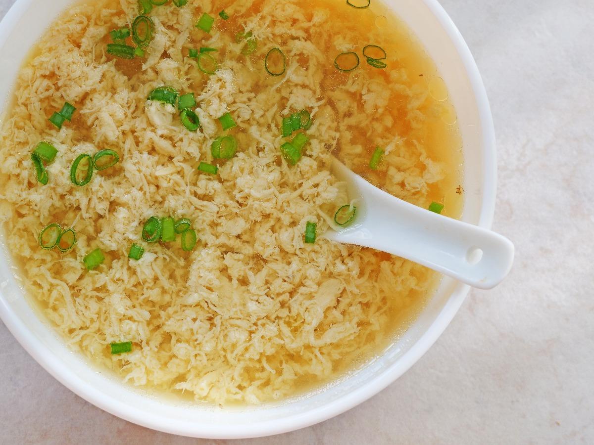 How many net carbs are in egg drop soup?