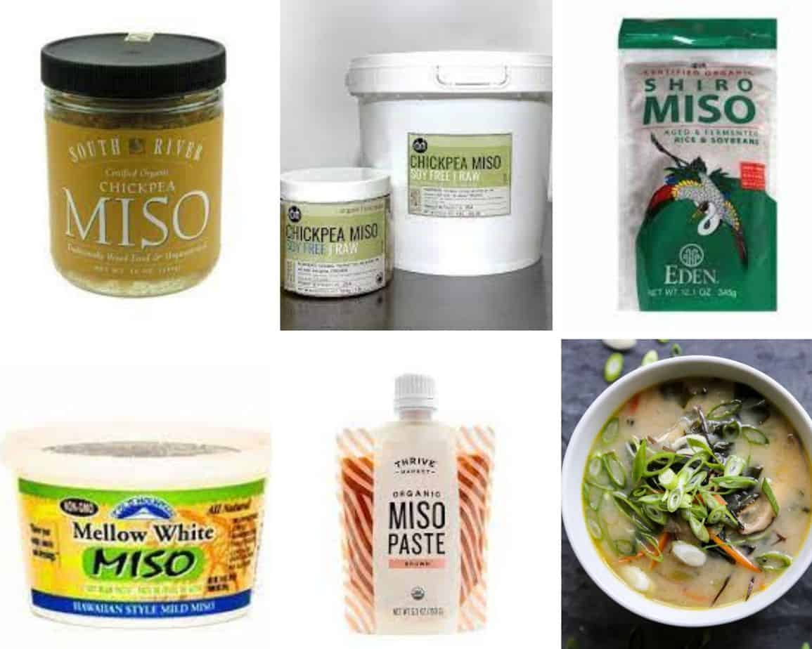 How many net carbs are in miso paste?
