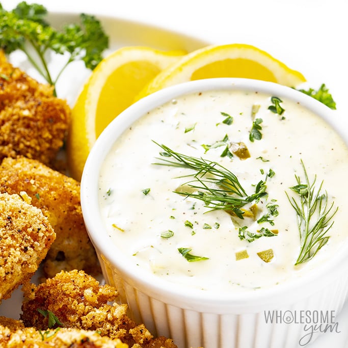 How many net carbs are in tartar sauce?