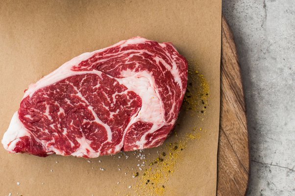 How many ounces is an average ribeye?