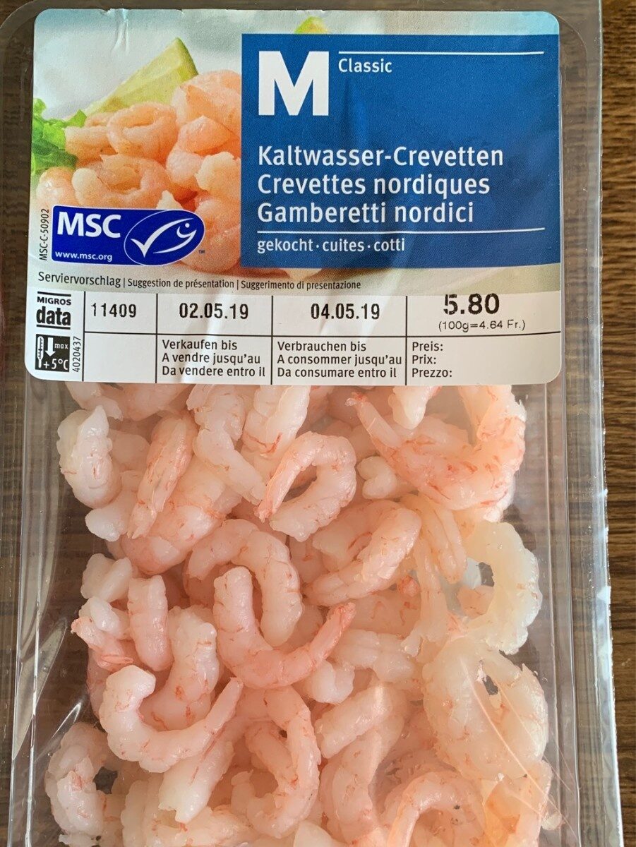 How many pieces of prawns is 100 grams?