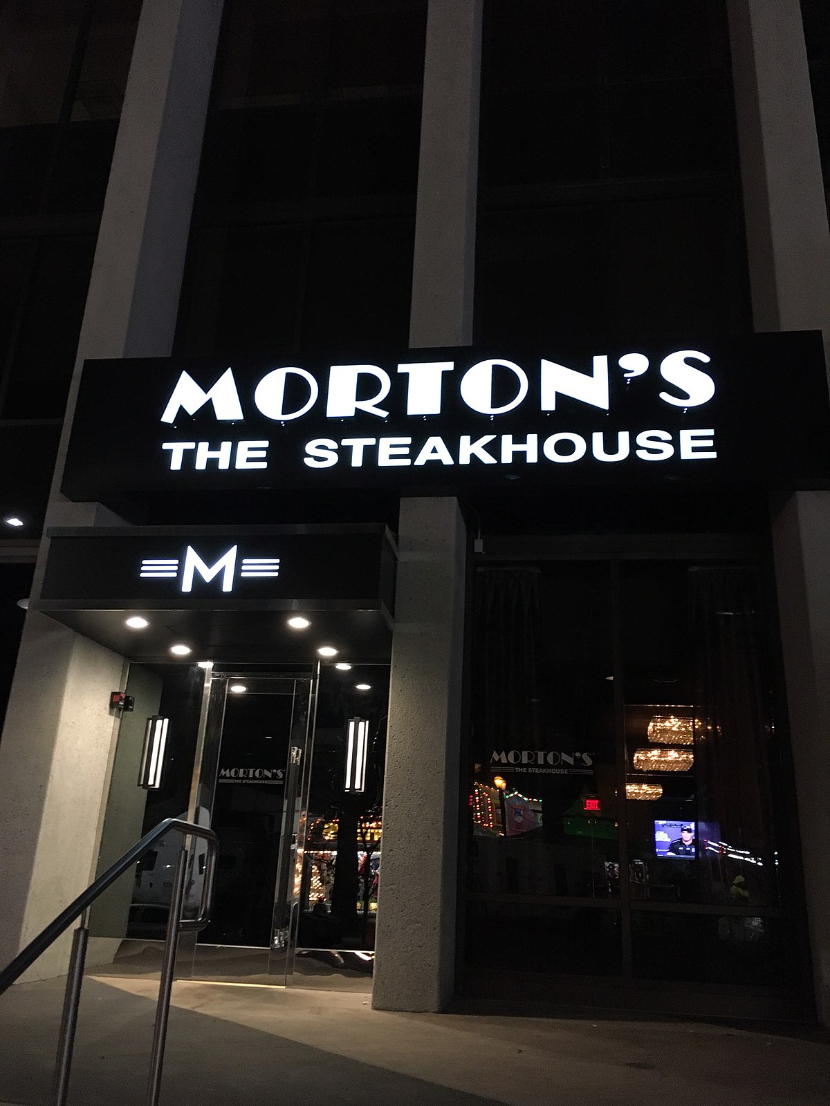 How many restaurants does Morton’s have?