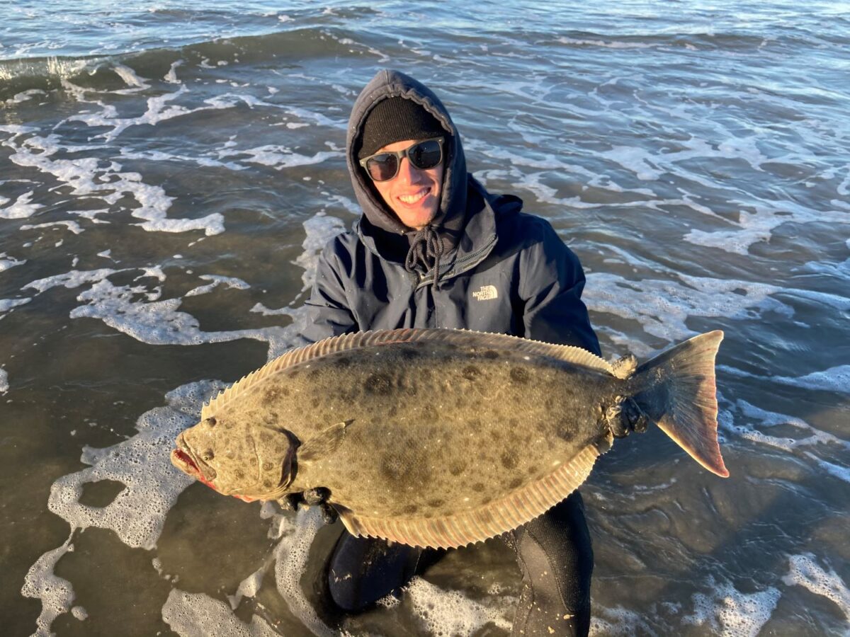 How many rods can you use for halibut in California?