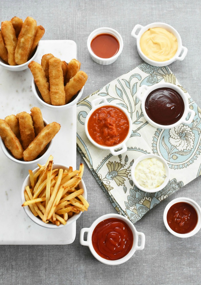 How many sauces to serve with fish?