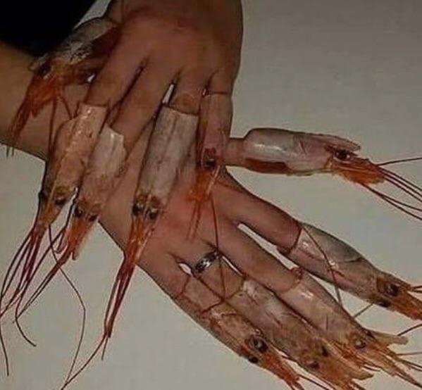 How many shrimp are eaten in a year?