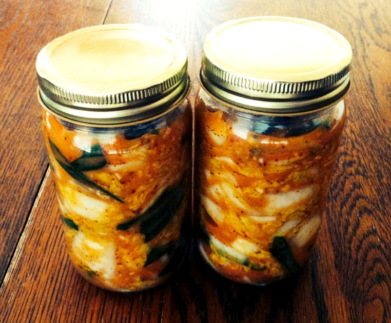 How many strains does kimchi have?