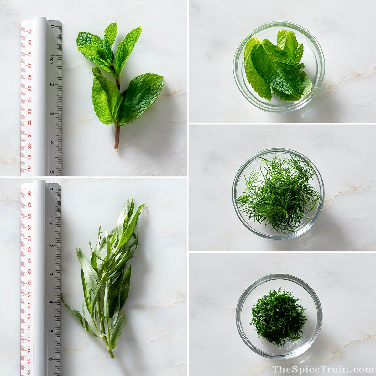 How many teaspoons is 2 sprigs of parsley?