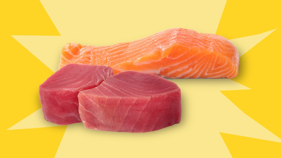How many times a week can you eat raw salmon?