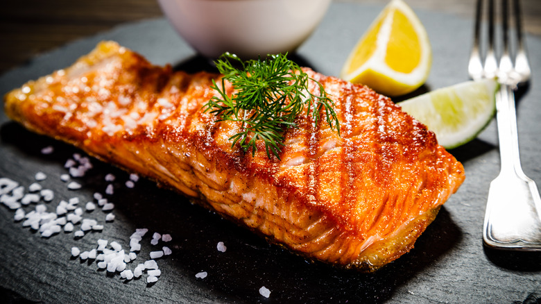 How many times a week is it safe to eat salmon?