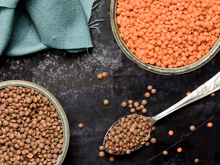 How many times a week should you eat lentils?