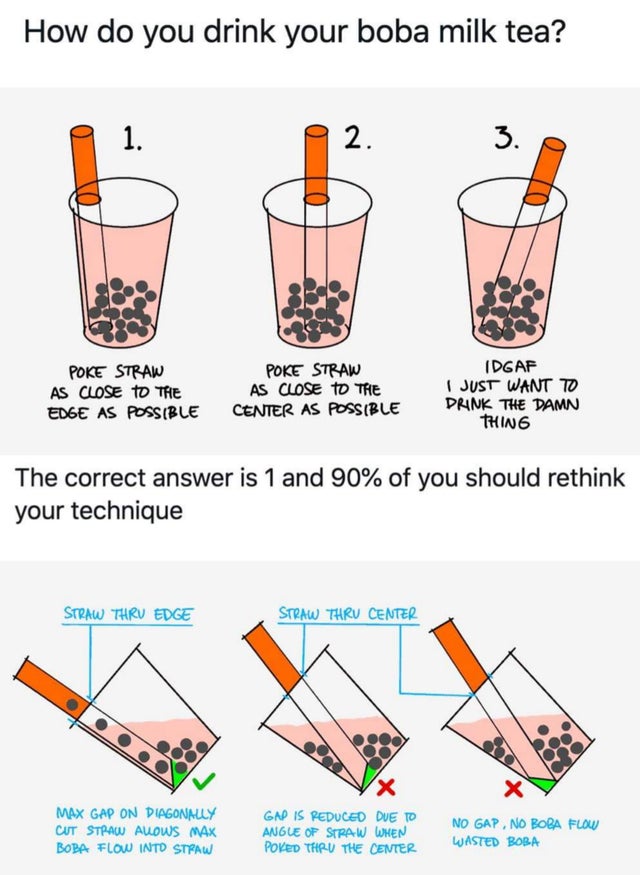 How many times should you drink bubble tea?