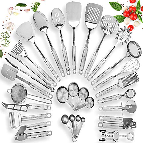 How many types of kitchen utensils are there?