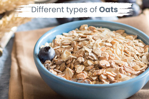 How many types of oats are there in India?