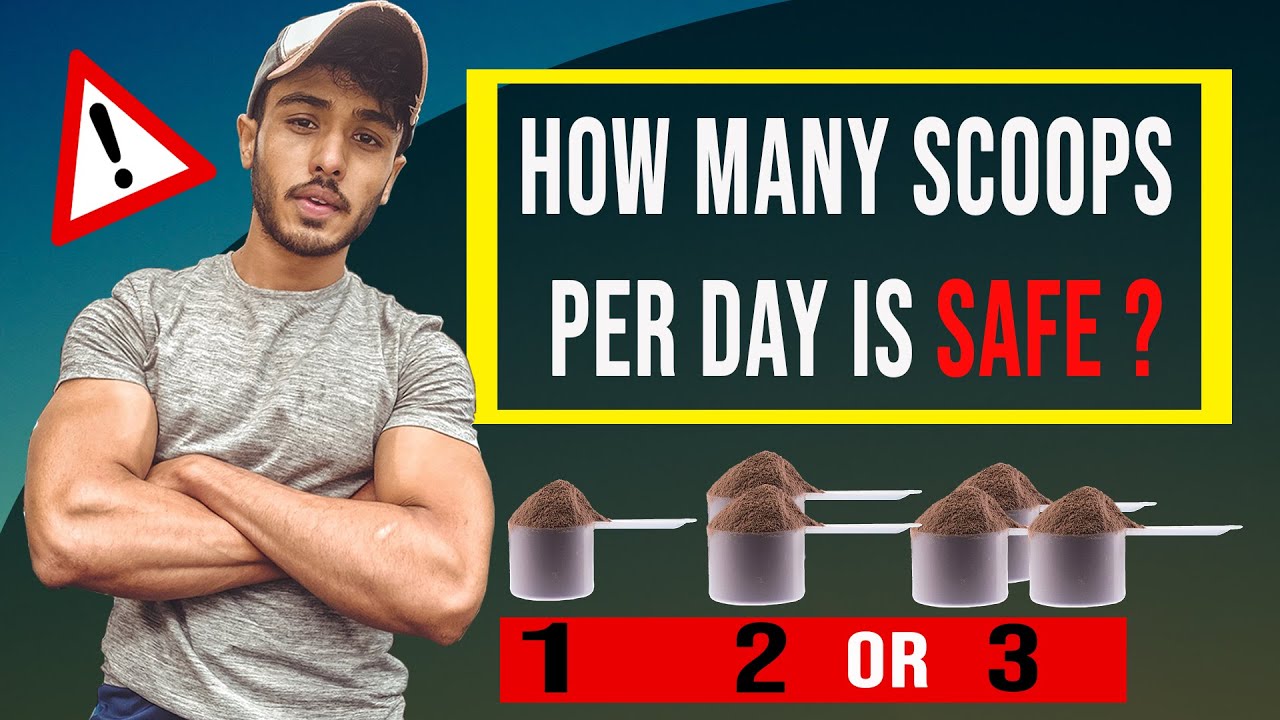 How many whey scoops a day?