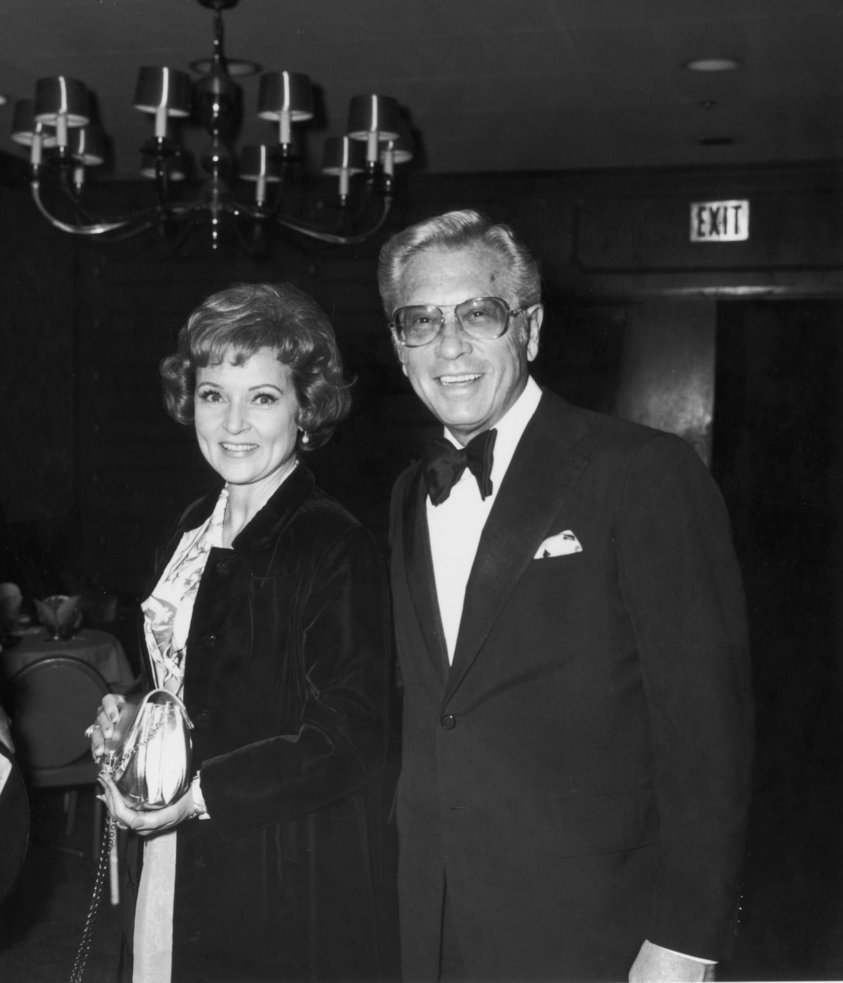 How many years were Betty White and Allen Ludden married?