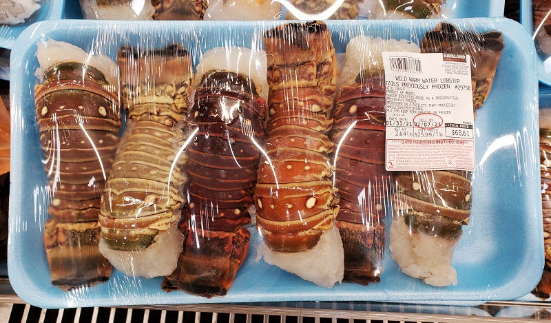How much are Costco's lobster tails?