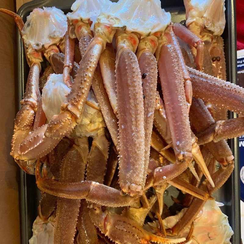 How much are uncooked crab legs?