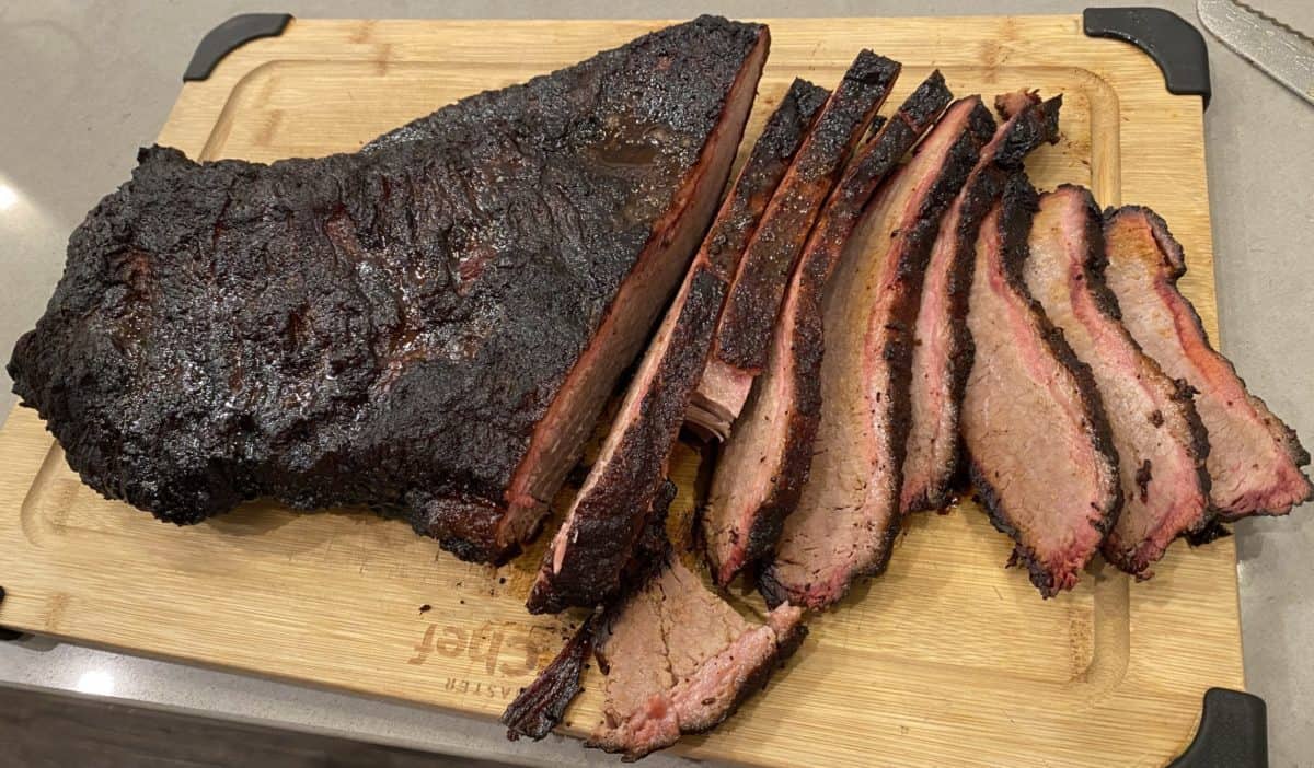 How much brisket do I need for 20 adults?