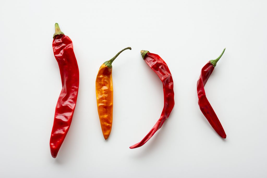 How much chili powder equals a chili pepper?