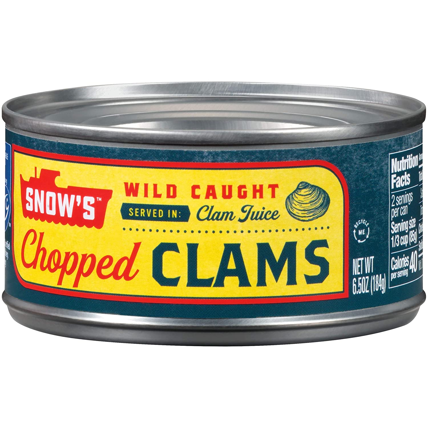 How much do canned clams cost?
