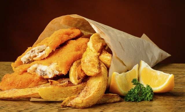 How much do fish and chip shops make UK?