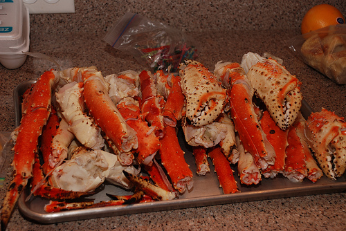 How much do raw crab legs cost?