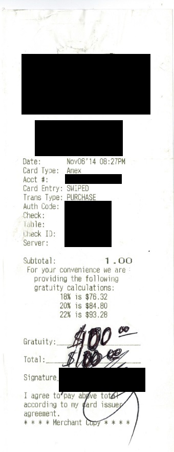 How much do Ruth's Chris servers make in tips?