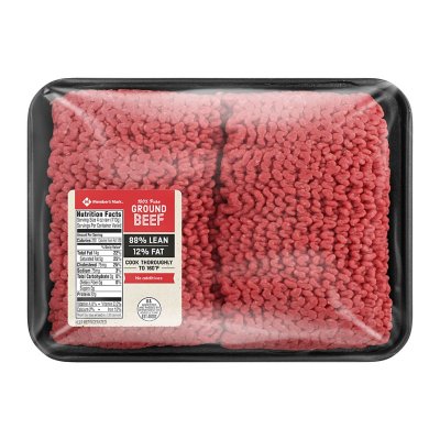 How much does beef cost at Sam's Club?