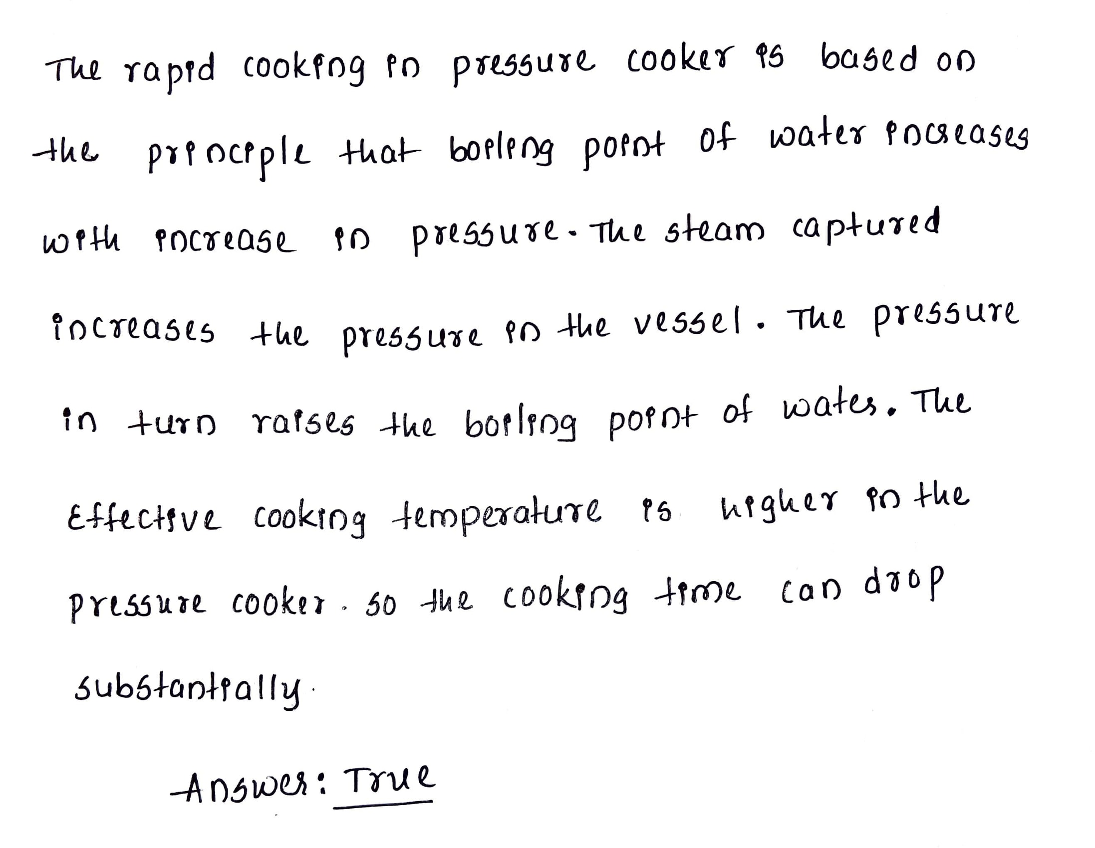 How much does pressure cooker reduce cooking time?