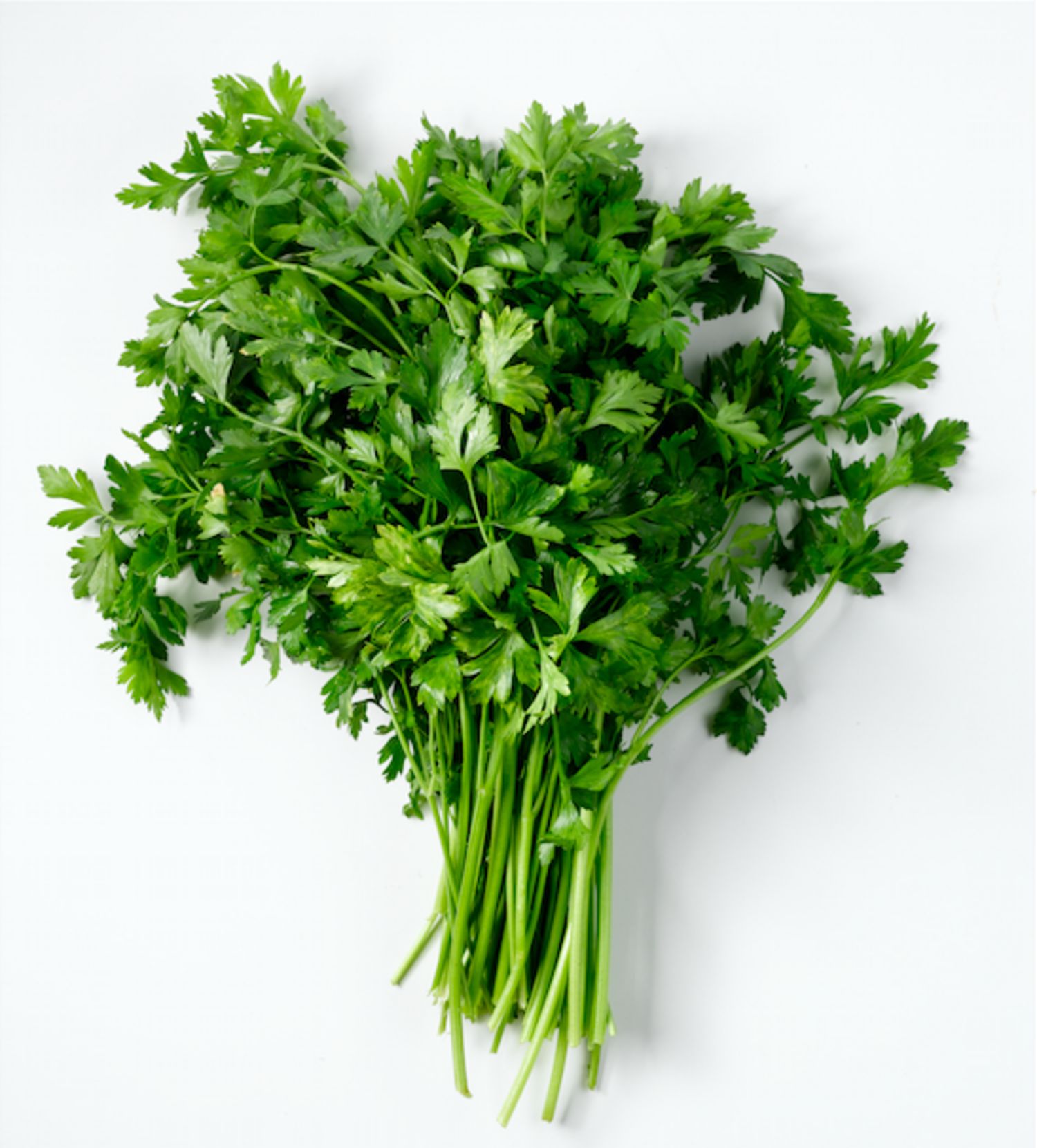 How much dried parsley is a handful of fresh?