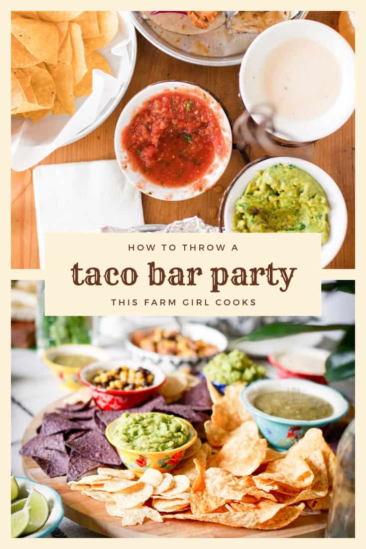 How much food do I need for a taco party?