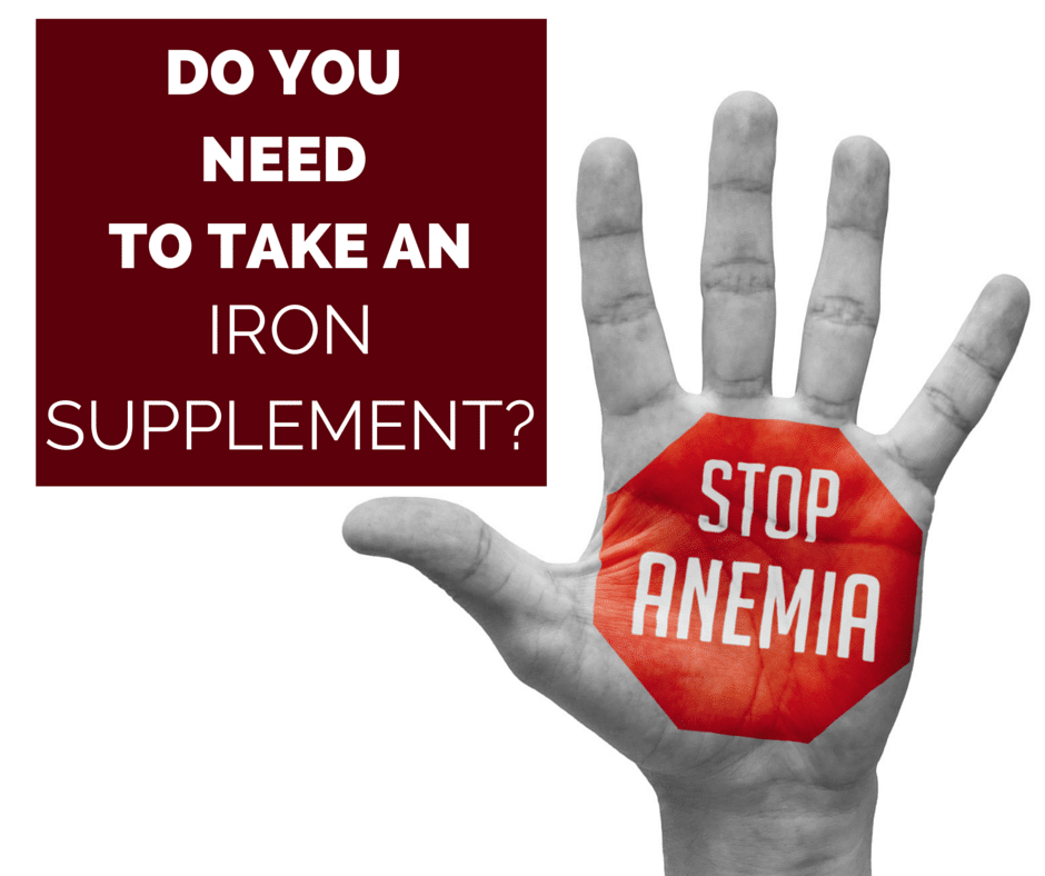 How much iron should a runner take?