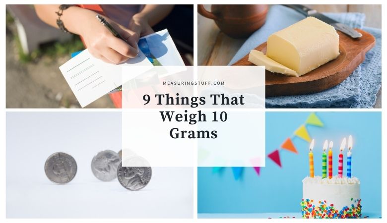 How much is 10 grams weigh?